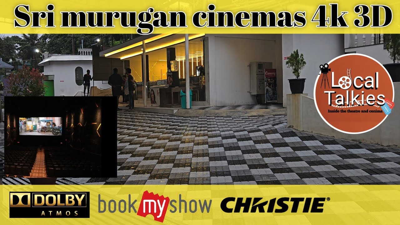 Sri Murugan Cinemas (Old Yamuna ) Full A/C 3D 4K Panachamoodu Vellarada ...