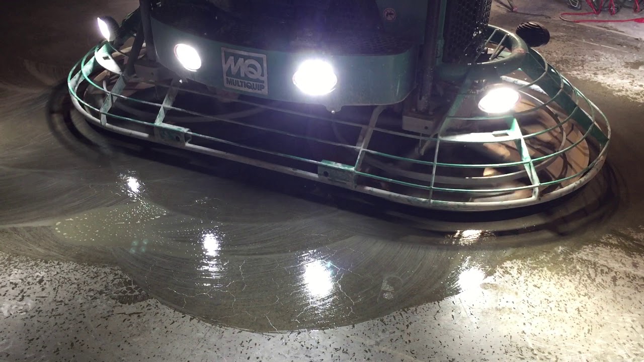 TX Trowel Polishing Training - Runyon Strip N' Scrub System - YouTube