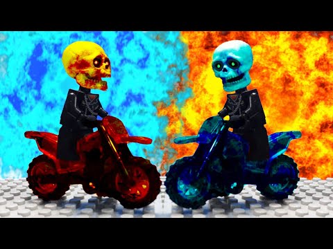 Ghost Rider vs Angel Rider
