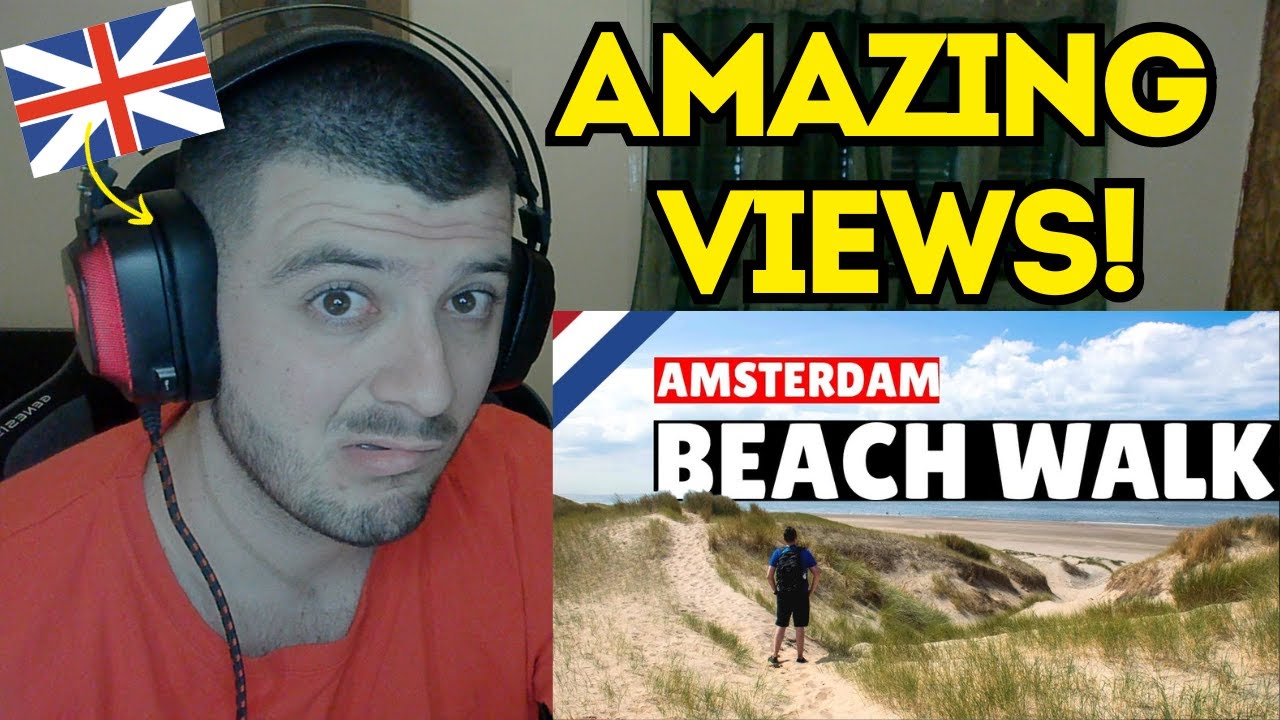 British Reacts to Best Beach Walk near Amsterdam | Haarlem, Zandvoort ...
