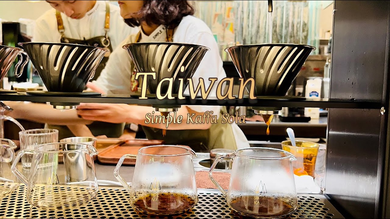 [4K] "World Champion Pour Over Coffee Made by AI” Simple Kaffa Sola☕️ ...