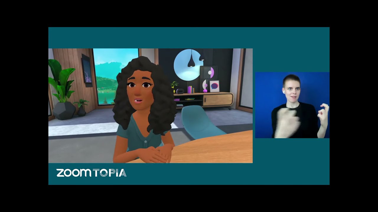 Zoom and Oculus create VR for office room collaboration - YouTube