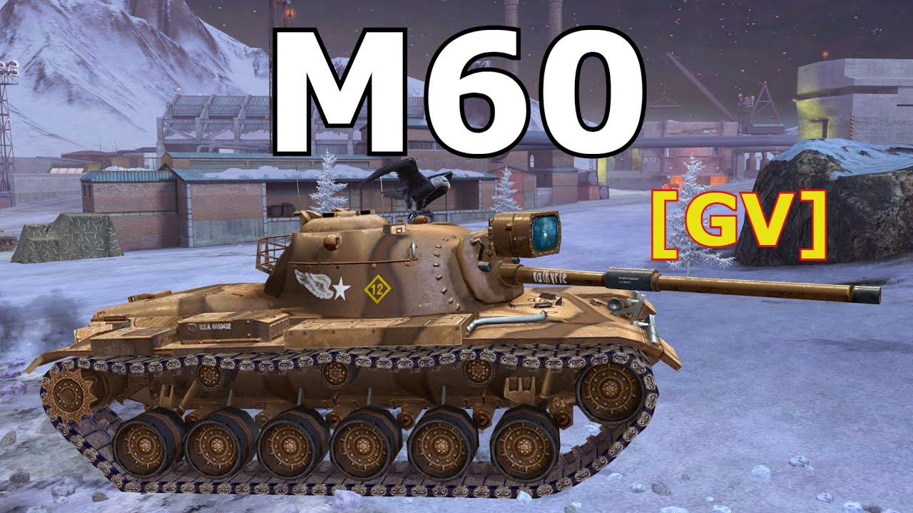 M60 - 3 Kills • 6,4K DMG • WoT Blitz - YouTube