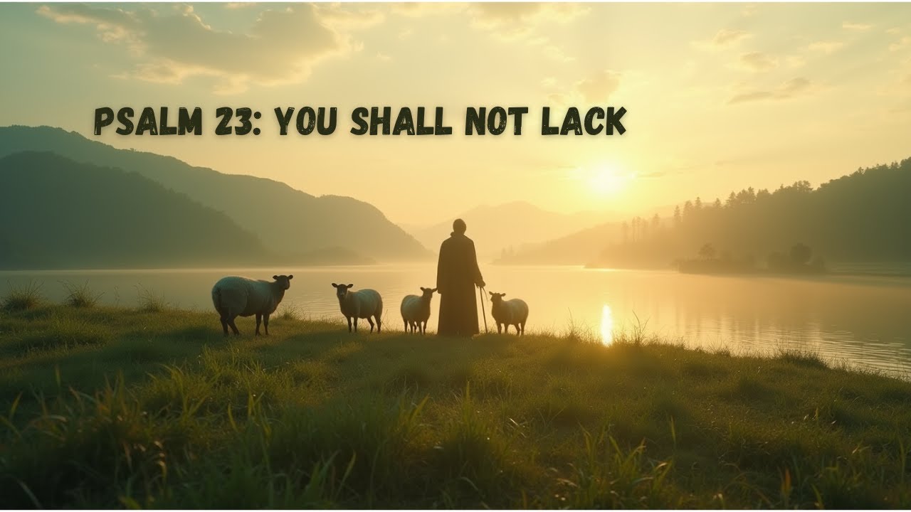 The Deep Meaning of Psalm 23: How "I Shall Not Want" Can Transform Your ...