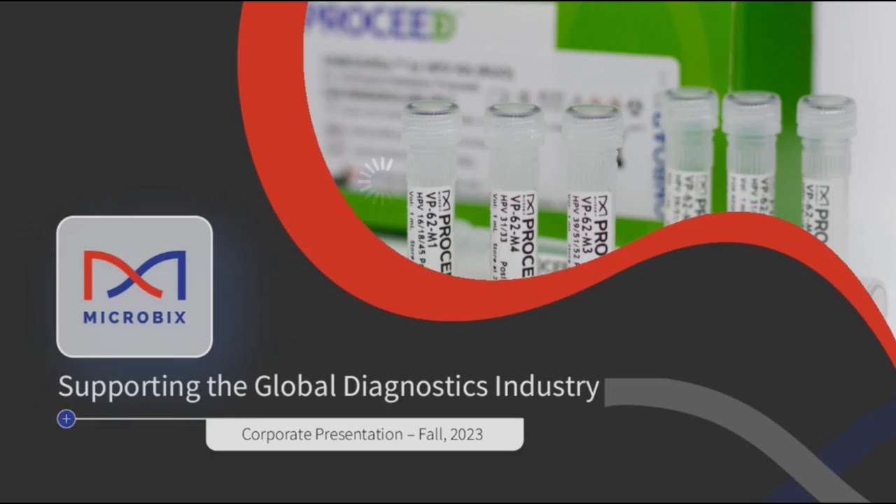 Microbix Biosystems Inc. (TSX: MBX) (OTCQX: MBXBF) - Q&A with Harold ...