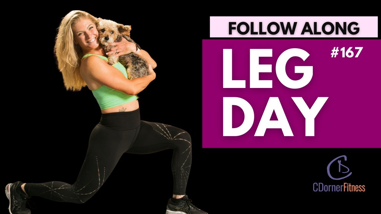 45 Minutes Killer LEG DAY!! // Lower Body STRENGTH WORKOUT - YouTube