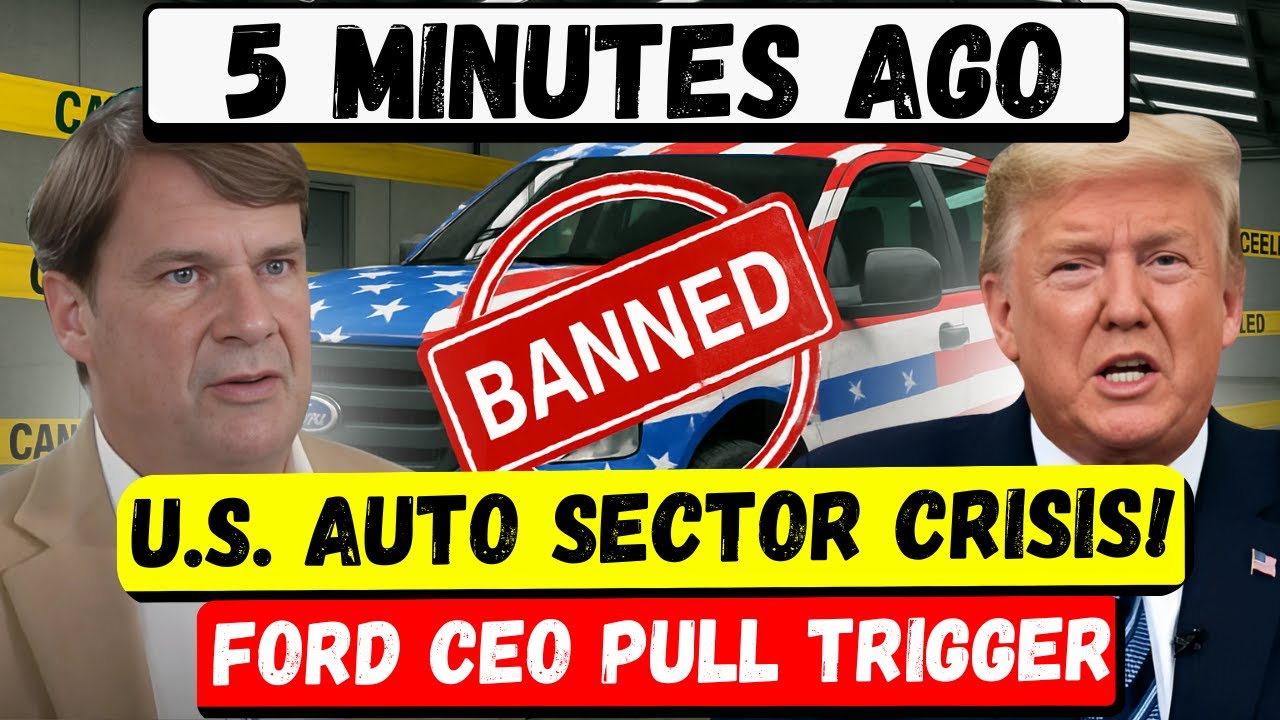 Ford CEO SHOCKS the Industry: Mass Layoffs Set to DESTROY the U.S. Auto ...
