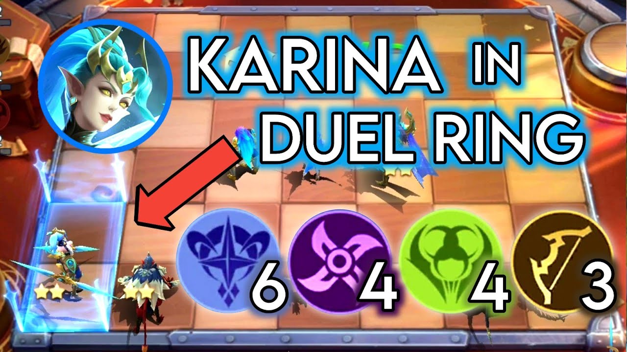 Magic Chess: Karina in Dueling Ring is Unstoppable - YouTube
