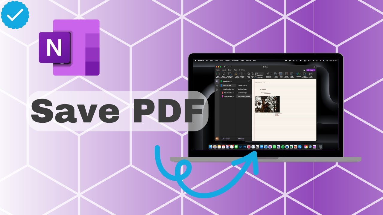 How To Save As PDF On OneNote? - YouTube
