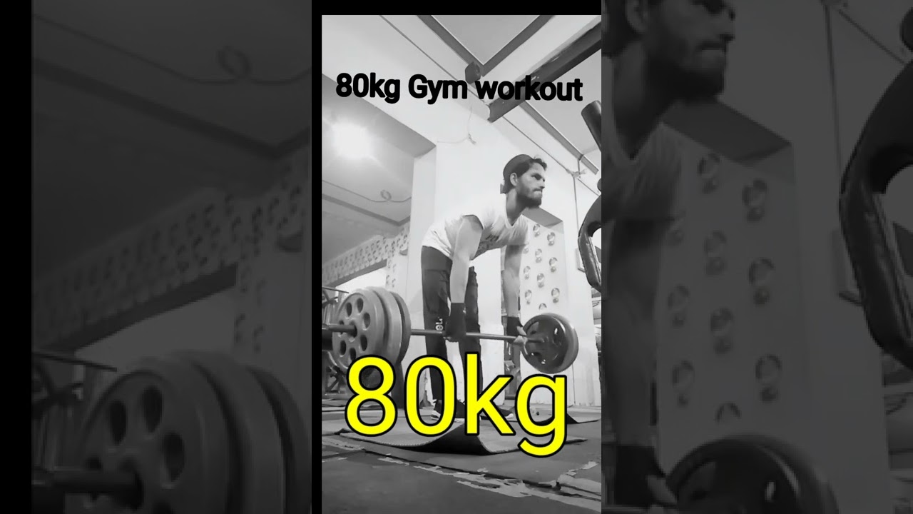 80kg. gym workout. mk fitenes 786 - YouTube