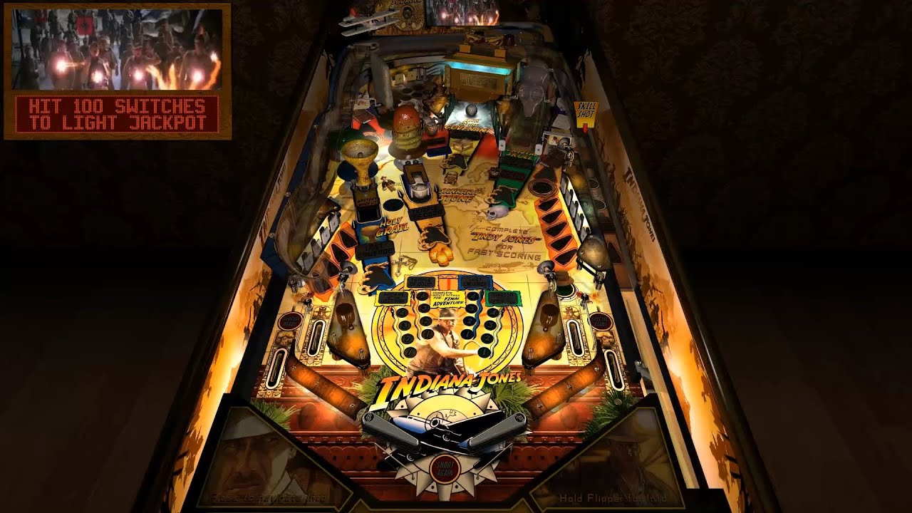Indiana Jones - Ultimate Pro 1.06 - Future Pinball - So freaking cool ...