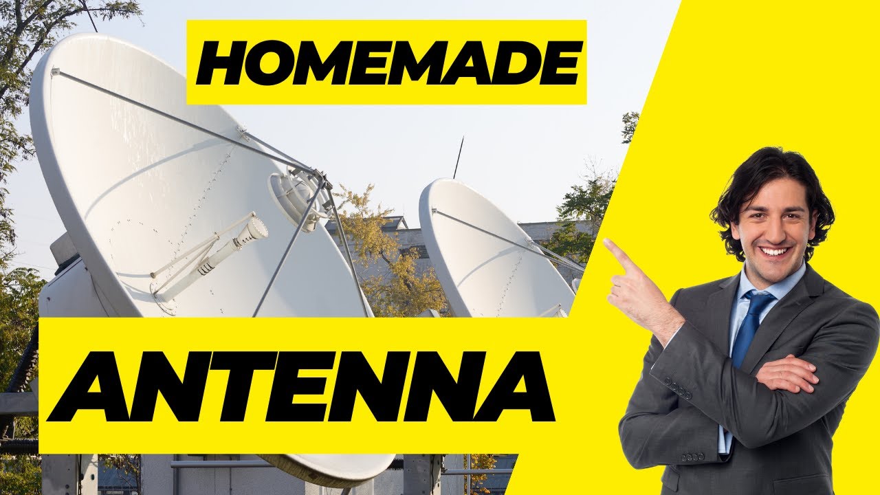 How to make a homemade antenna - YouTube
