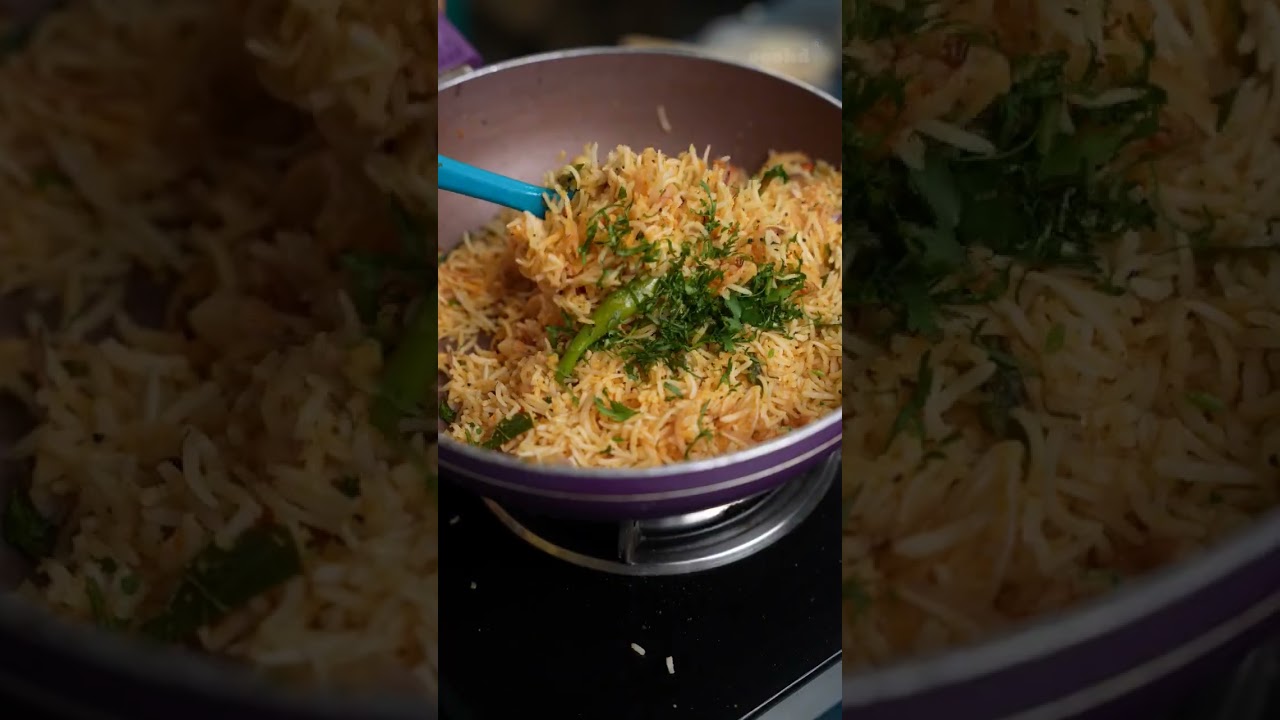 Make this amazing Ghee Podi Rice and Potato Roast for lunch tomorrow ...