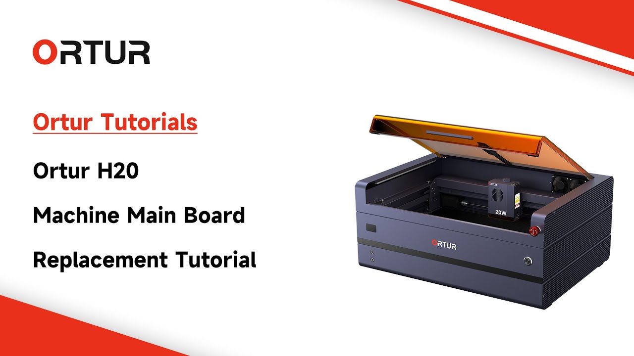 🛠️Ortur H20 Machine Main Board Replacement Tutorial - YouTube