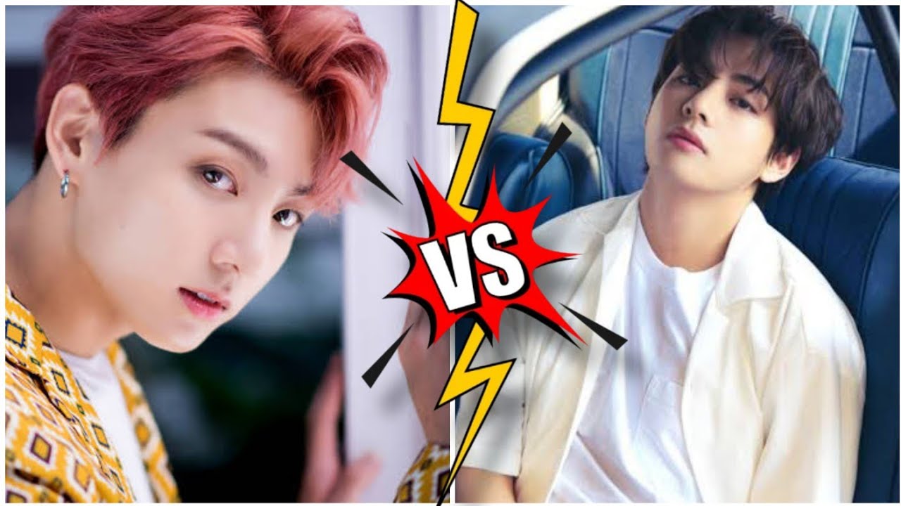 Kim Taehyung (V) Vs Jung Kook (JK) Life style Comparison AT world - YouTube