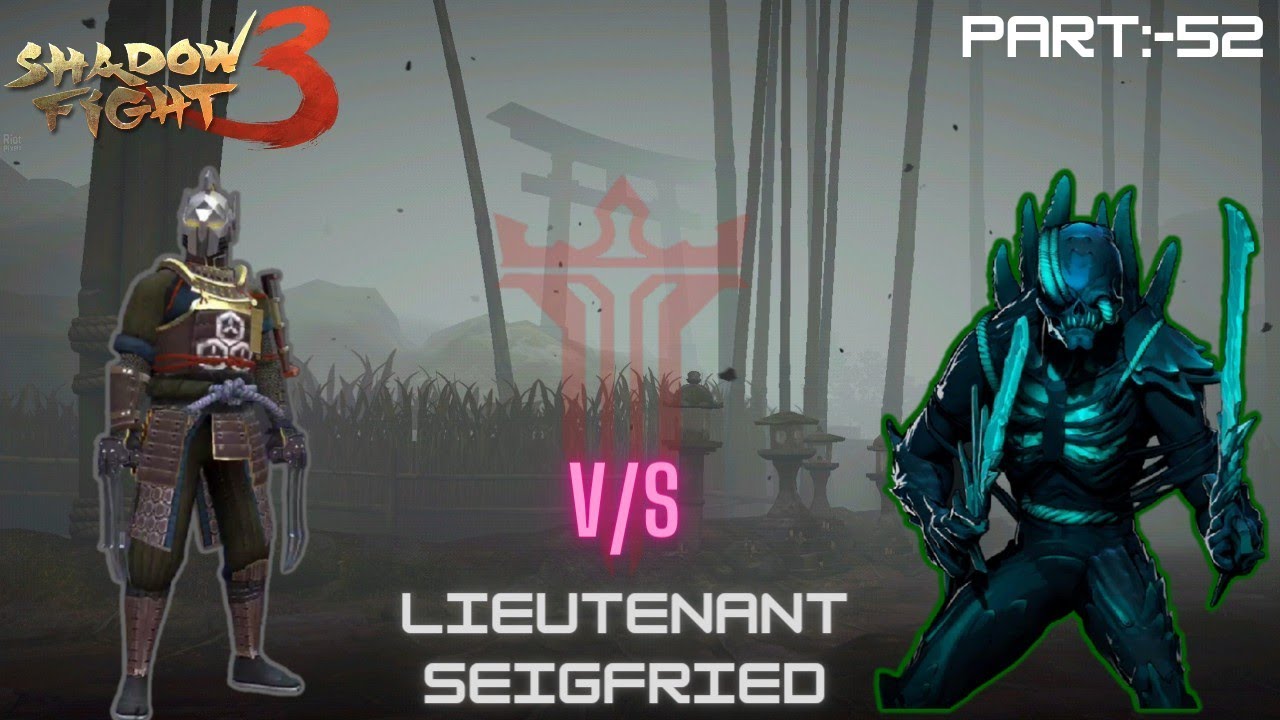 Shadow Fight 3: Epic Boss Fight Against Lieutenant Seigfried | Gameplay ...