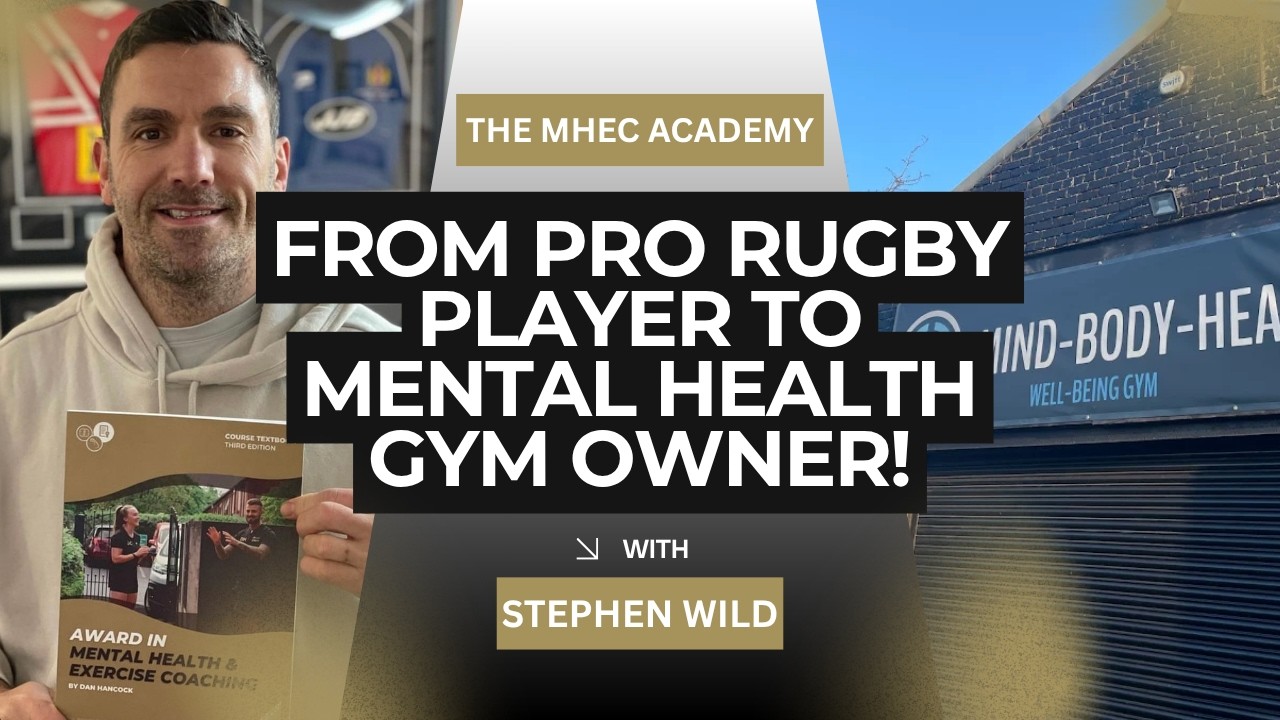 Ep 11 - From Pro Rugby Player to Mental Health Gym Owner! l “We saved 2 ...