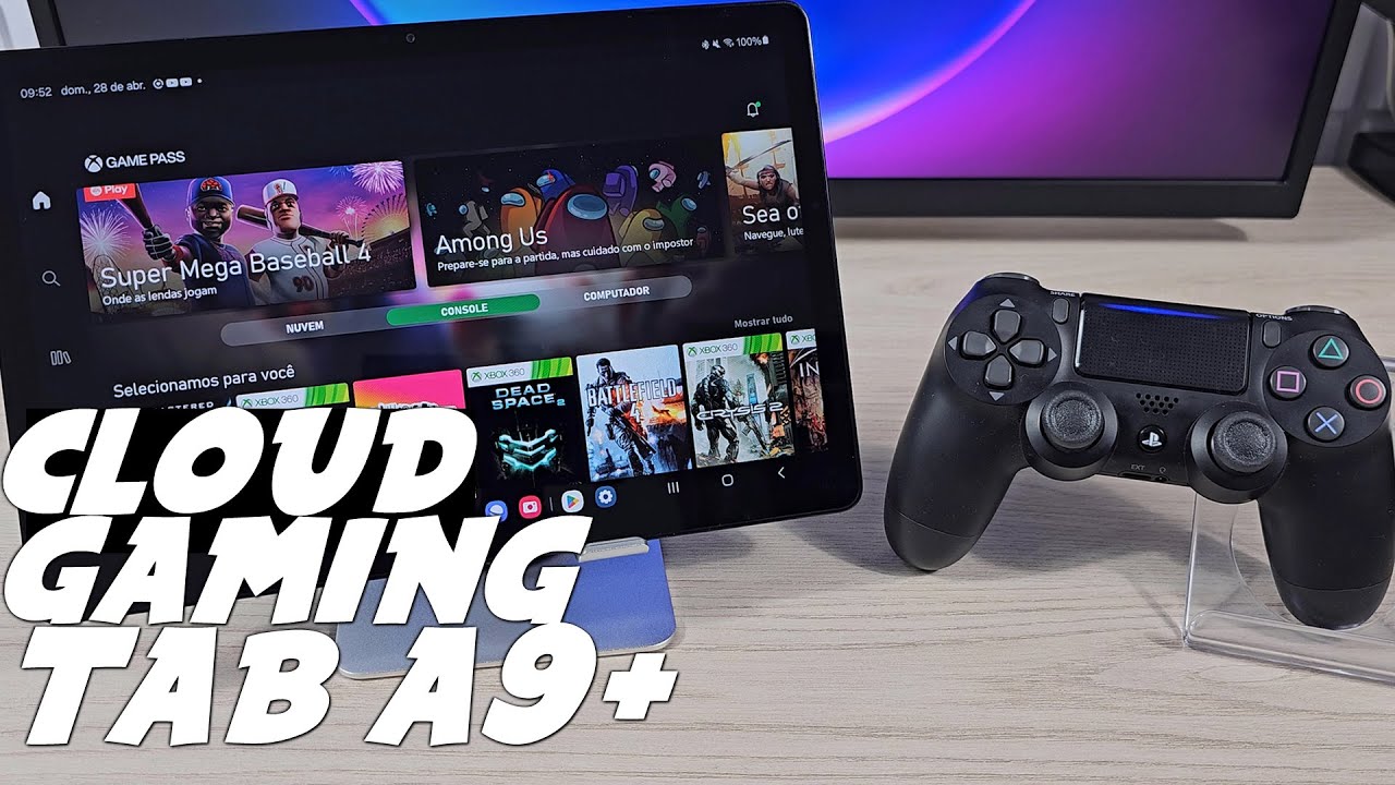 CLOUD GAMING no GALAXY TAB A9+ (Game Pass) - YouTube
