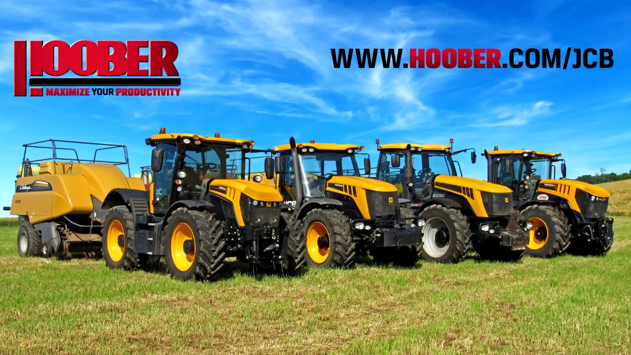 JCB Fastrac In Action On Mid-Atlantic Farms - YouTube