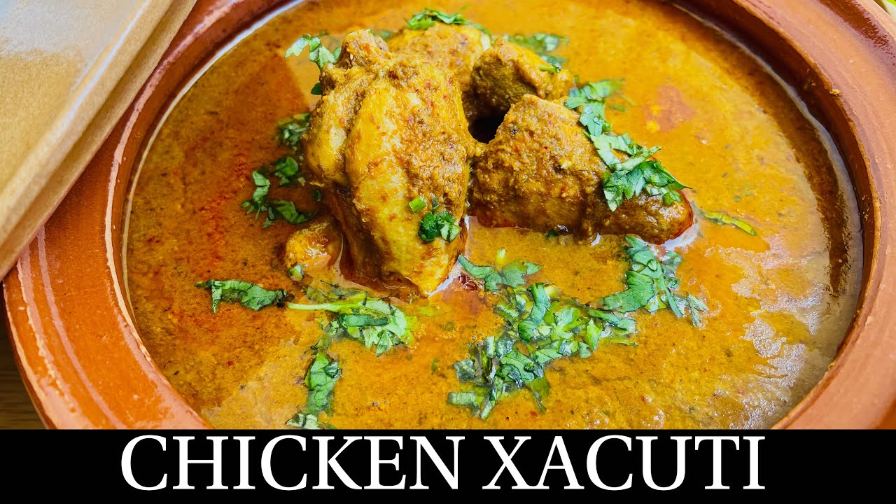 GOAN CHICKEN XACUTI RECIPE | CHICKEN CURRY RECIPE- BY NATASHA - YouTube