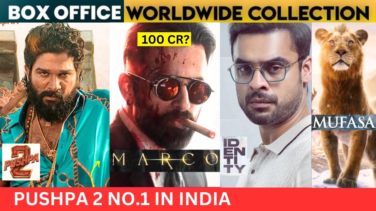 Marco Box Office Collection, Identity Box Office, Pushpa 2 Box Office ...