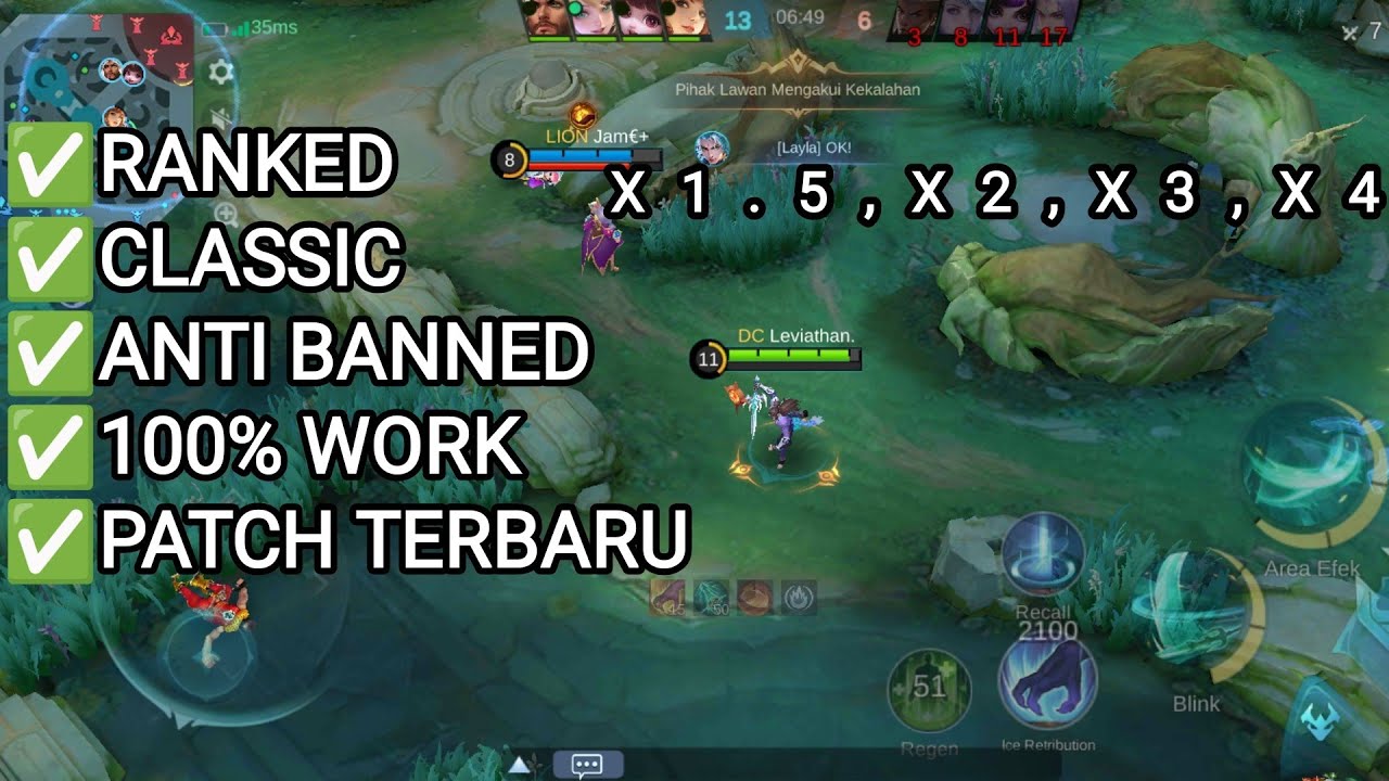 SCRIPT DRONE VIEW ML VERRICAL PATCH KISHIN DENSETSU TERBARU 100% WORK ...