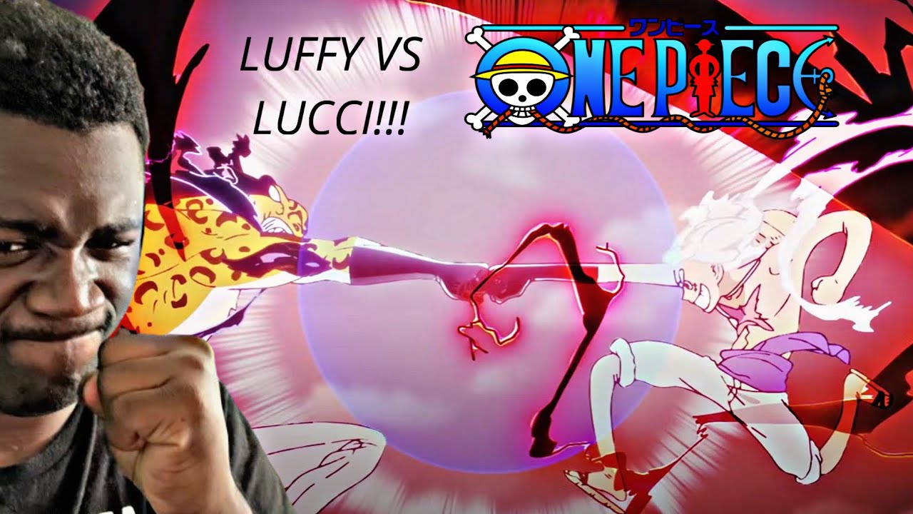 THE REMATCH - LUFFY G5 VS LEOPARD AWAKENING LUCCI (REACTION) Anime ...