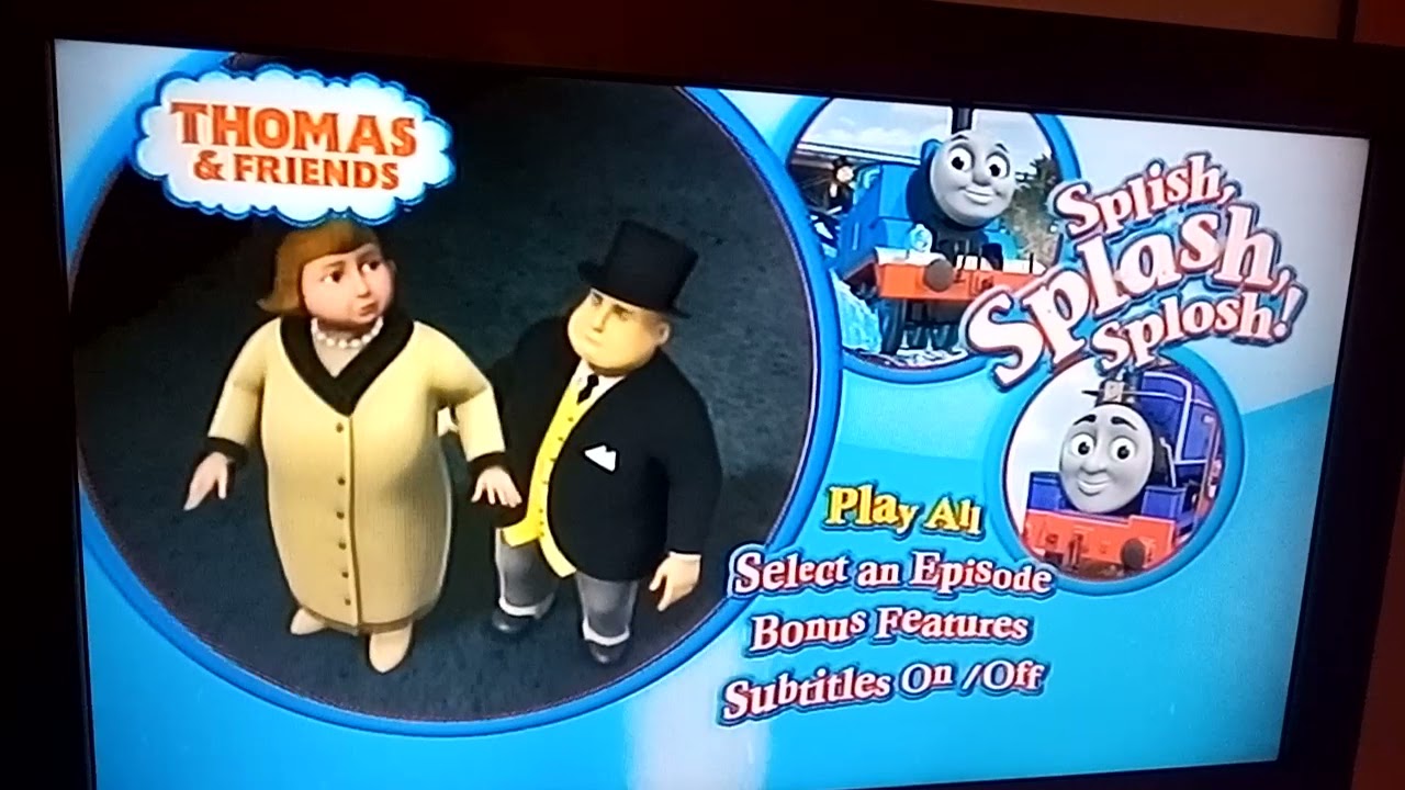 Thomas and friends DVD menu: Splish splash splosh - YouTube