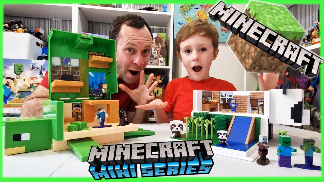 Father and Son MINECRAFT!/MINECRAFT MINI SERIES!! - YouTube