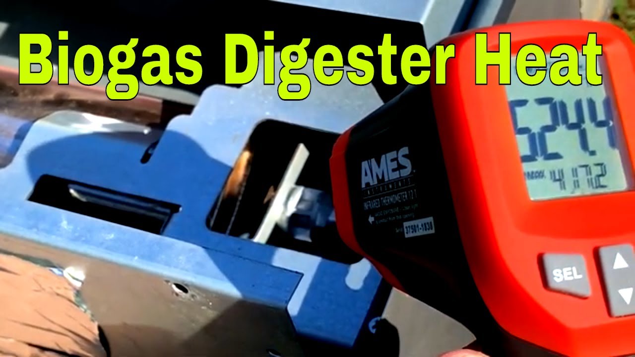 DIY How To Heat Your Home Biogas Digester Experiment - YouTube