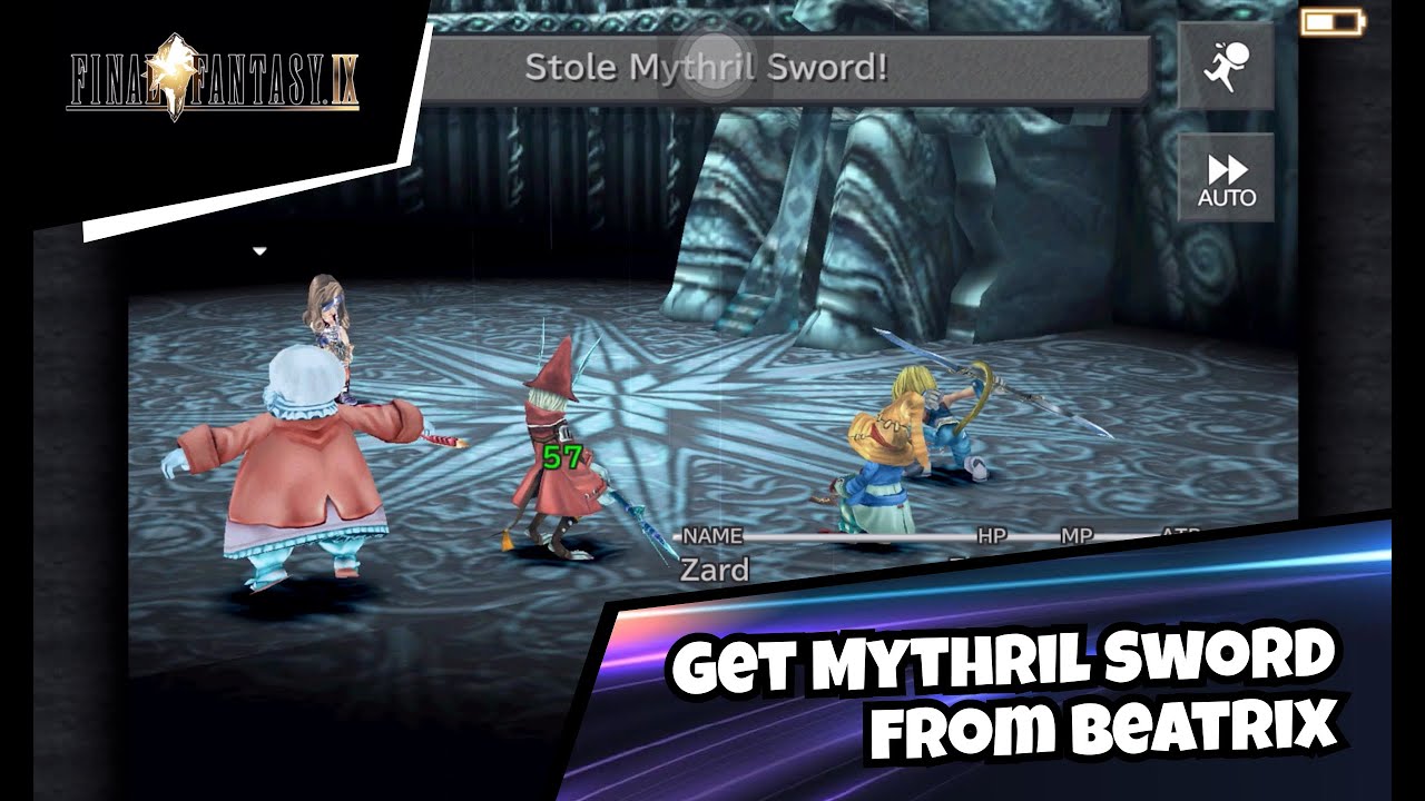 Final Fantasy IX - How to Get Mythril Sword from Beatrix - YouTube