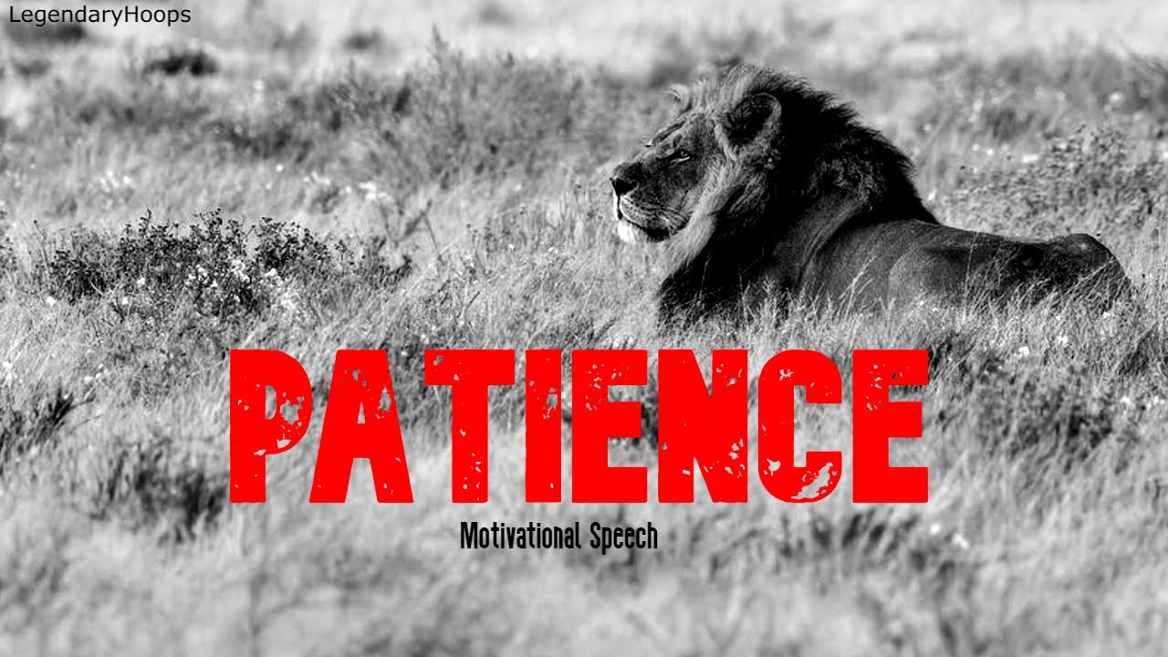Patience - Motivational Speech - YouTube