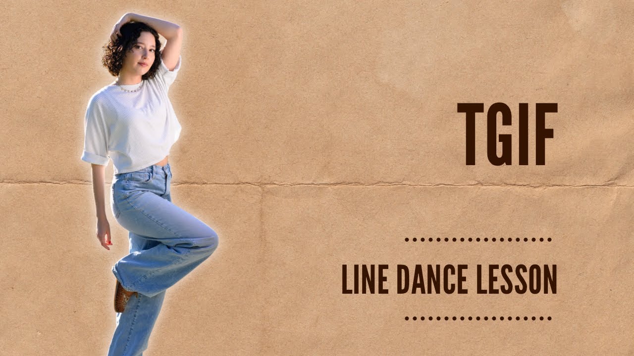 TGIF 🪩 Intermediate Line Dance Lesson with Felipa! - YouTube