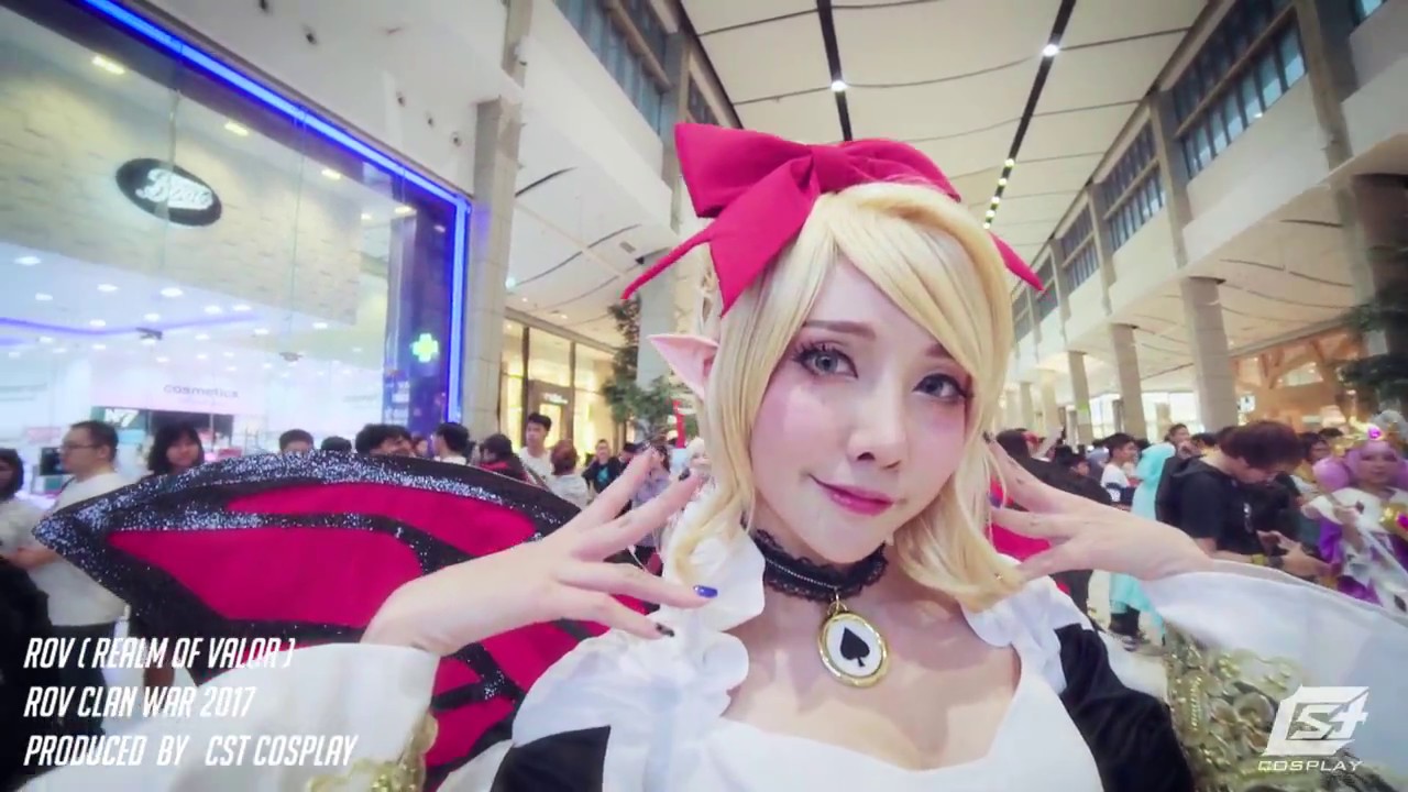 ROV Cosplay (Realm of valor) Clan War 2017 - YouTube