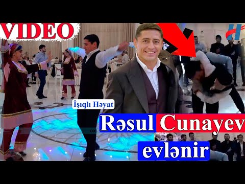 RƏSUL ÇUNAYEVİN TOYUNDAN EKSKLÜZİV GÖRÜNTÜLƏR