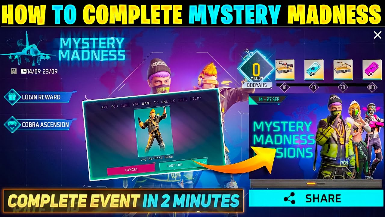 HOW TO GET RARE BUNDLES IN MYSTERY MADNESS EVENT - YouTube