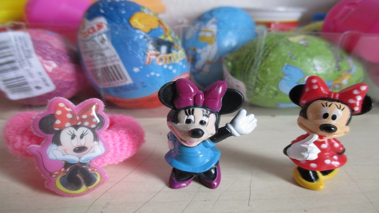 Mickey and Minnie Mouse Surprise Unboxing Eggs by Magical Kid's TV ...