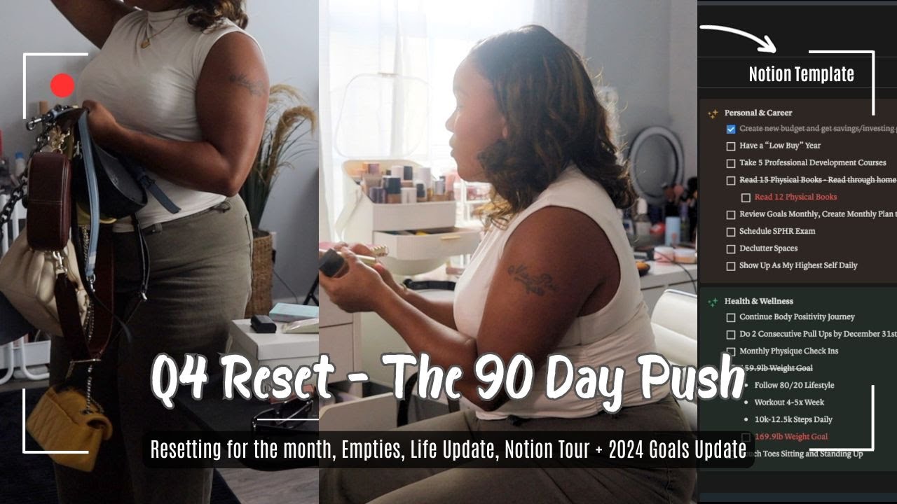 The Last 90 Day Push - Q4 Reset | Let's Set Ourselves Up For Success ...