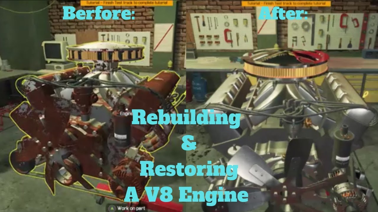 Rebuilding & Restoring A V8 0HV Engine - YouTube