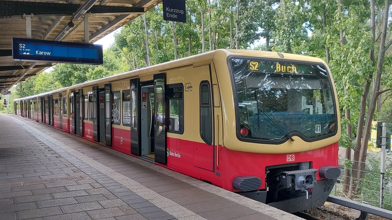 S-Bahn Berlin | Mitfahrt auf dem Kompl. S2 PV Von Karow bis Buch in der ...