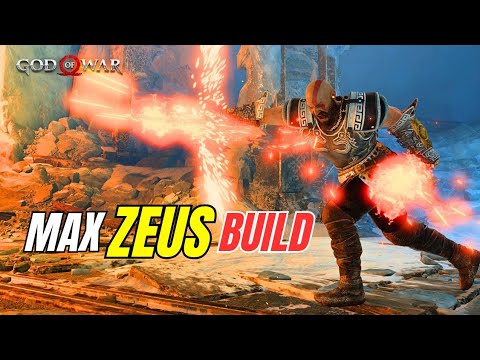 QUEEN SIGRUN DELETED IN SECONDS - MAX ZEUS BUILD - God Of War - YouTube