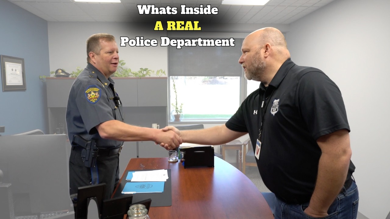 EXCLUSIVE LOOK INSIDE a POLICE Department! | Police Station Tour Ep 1 ...