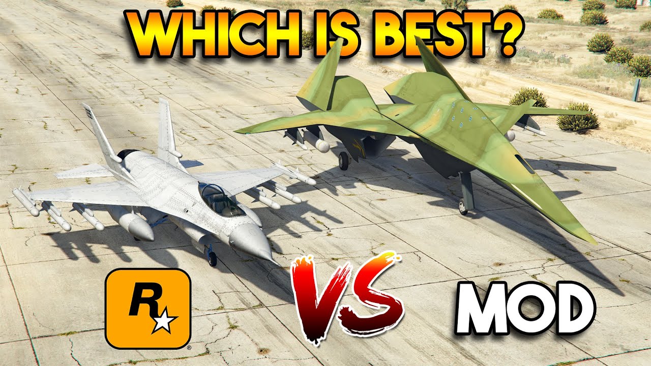 GTA 5 LAZER VS MODDER LAZER JET(ROCKSTAR GAMES VS MODDER) - YouTube