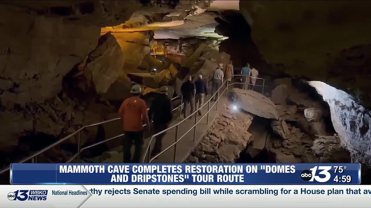 ‘Domes and Dripstones’ tour at Mammoth Cave to reopen after year-long ...