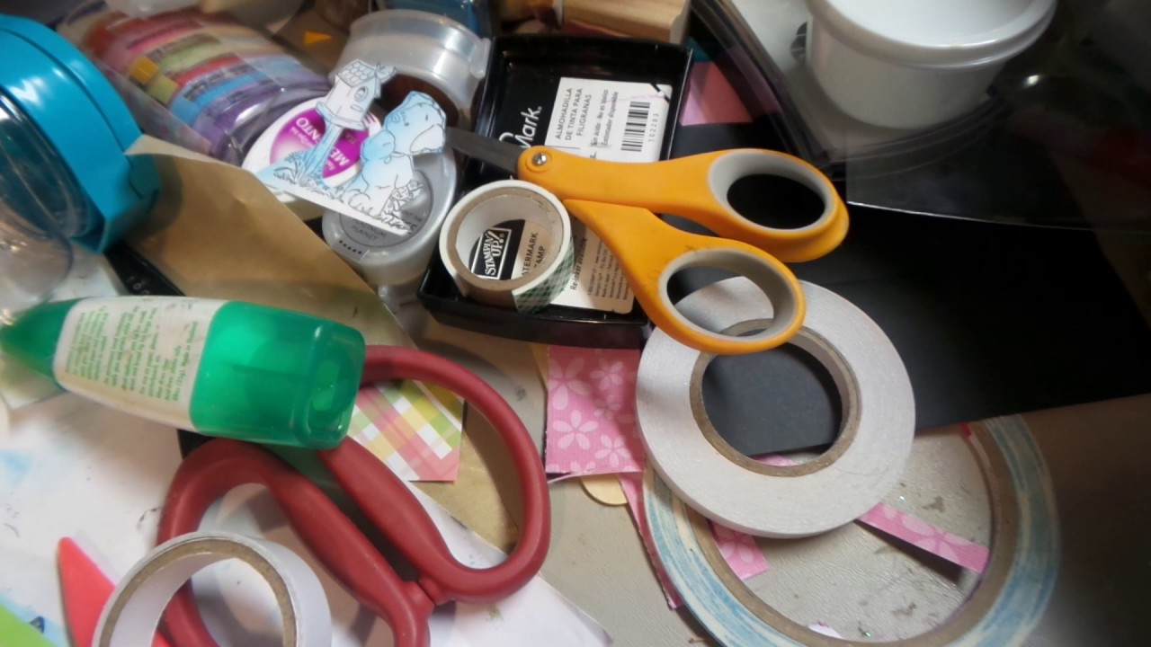 Craft room is a mess - YouTube