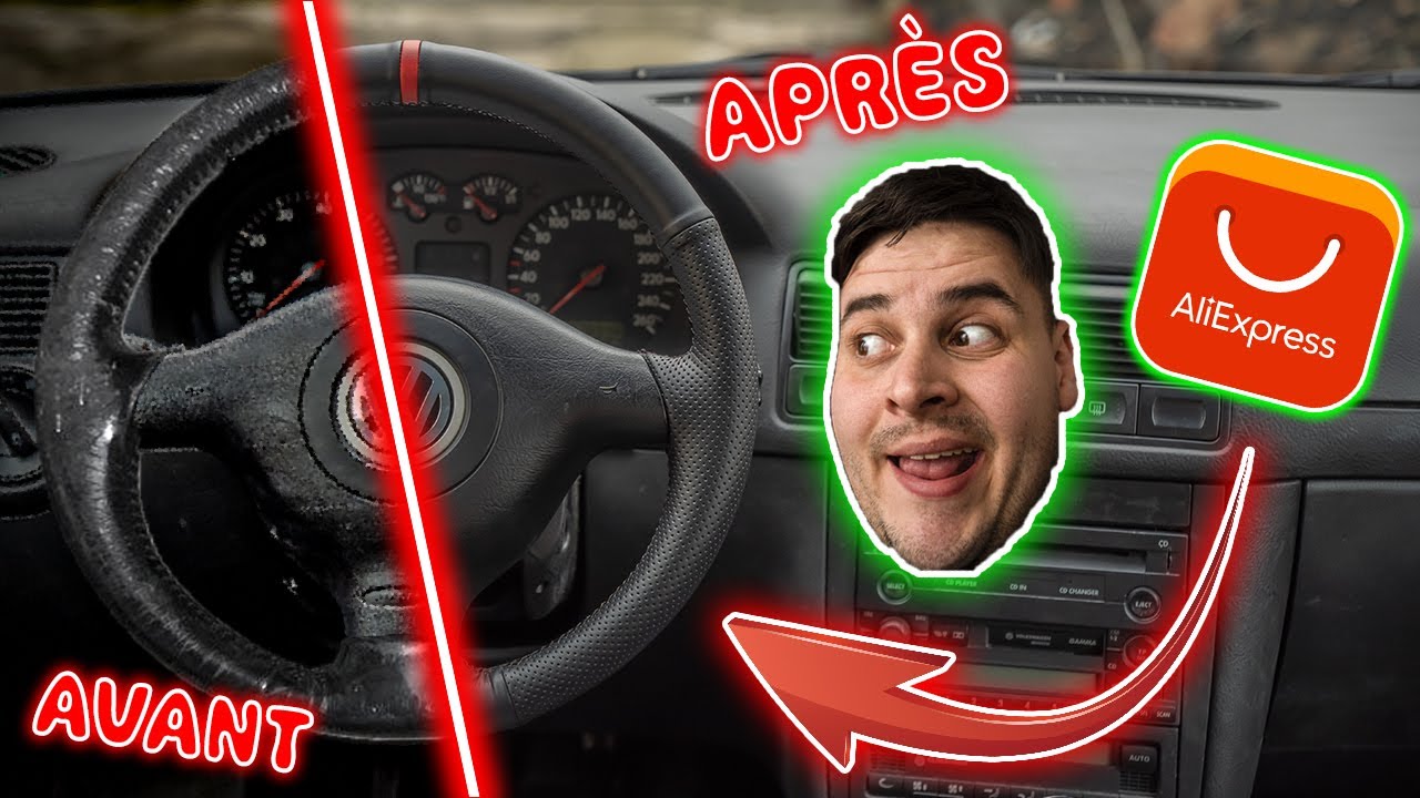 TUNING GOLF 4 - Episode 3, le volant de l'épave. - YouTube