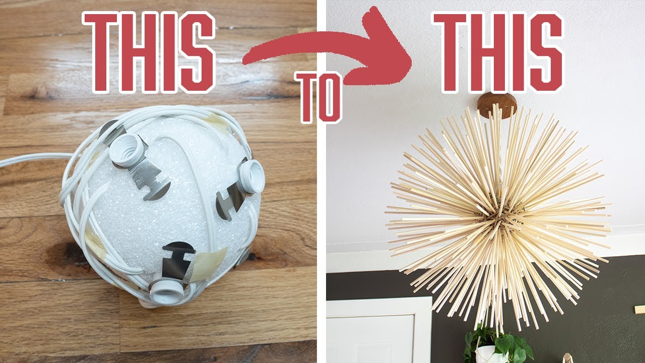 Theoretically Easy DIY "Hedgehog" Light - YouTube