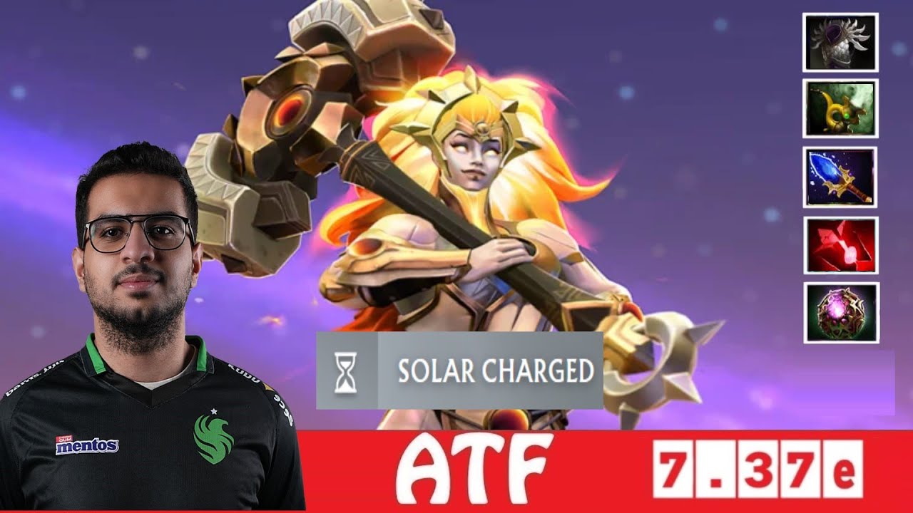 [DOTA 2] ATF the DAWNBREAKER [OFFLANE] [7.37e] [2] - YouTube