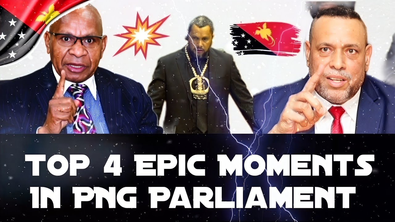 Most Epic Moments in PNG Parliament - YouTube