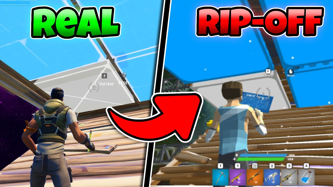 I Played the WORST Fortnite Rip-Off Games... Then Brutally Ranked Them ...